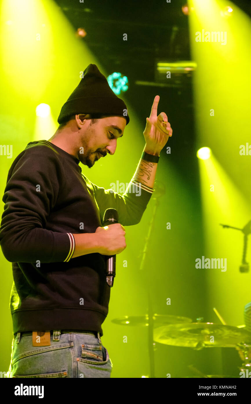 Switzerland, Bern - October 14, 2017. The German rapper Eko Fresh ...