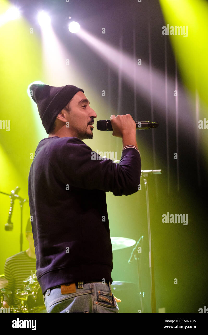 Switzerland, Bern - October 14, 2017. The German rapper Eko Fresh ...
