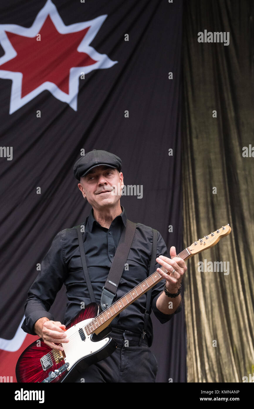Switzerland, Thun – August 30, 2017. The Irish-American band Flogging ...