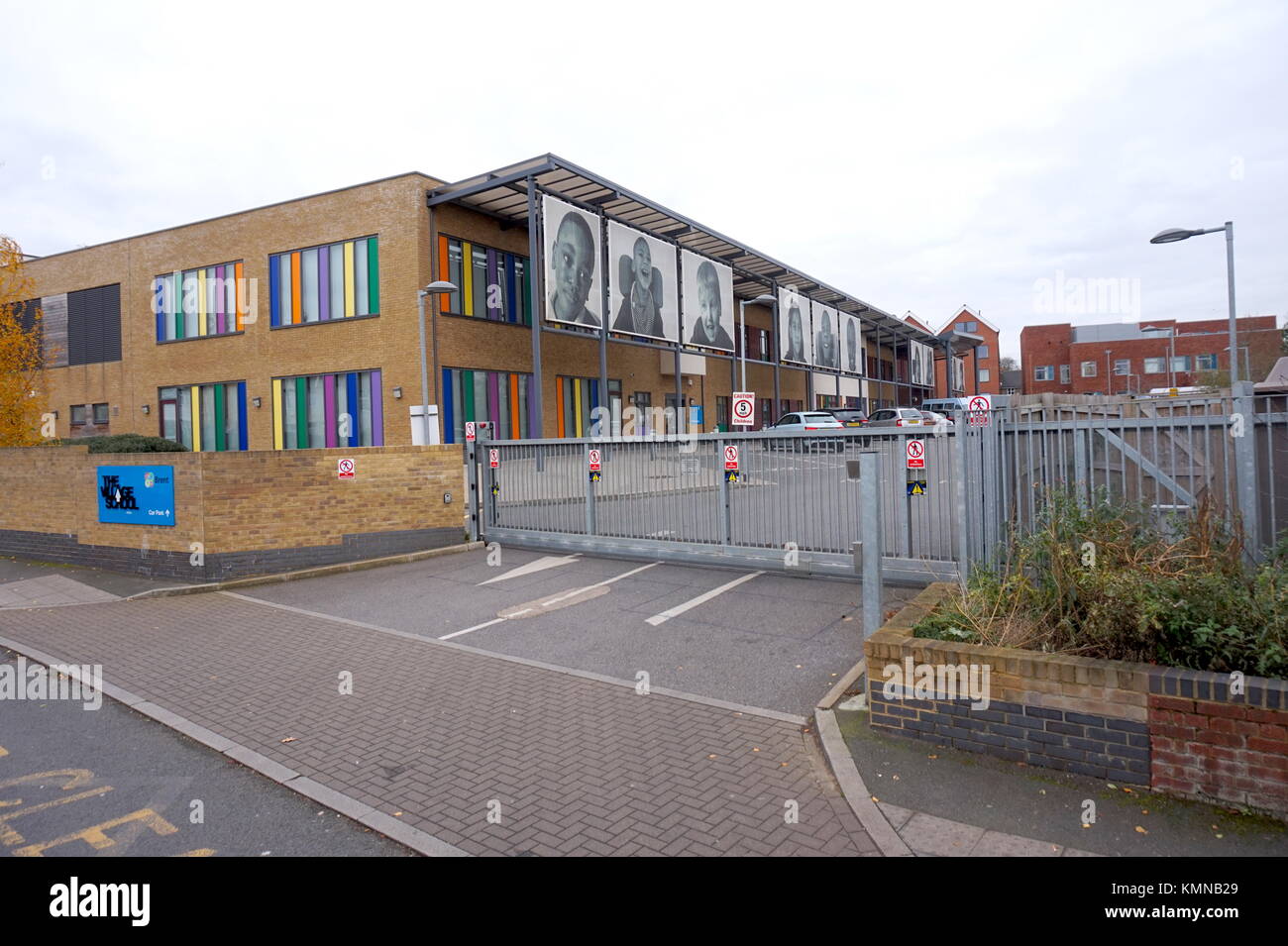 The Village School at the corner of Grove Park and Stag Lane, Colindale ...