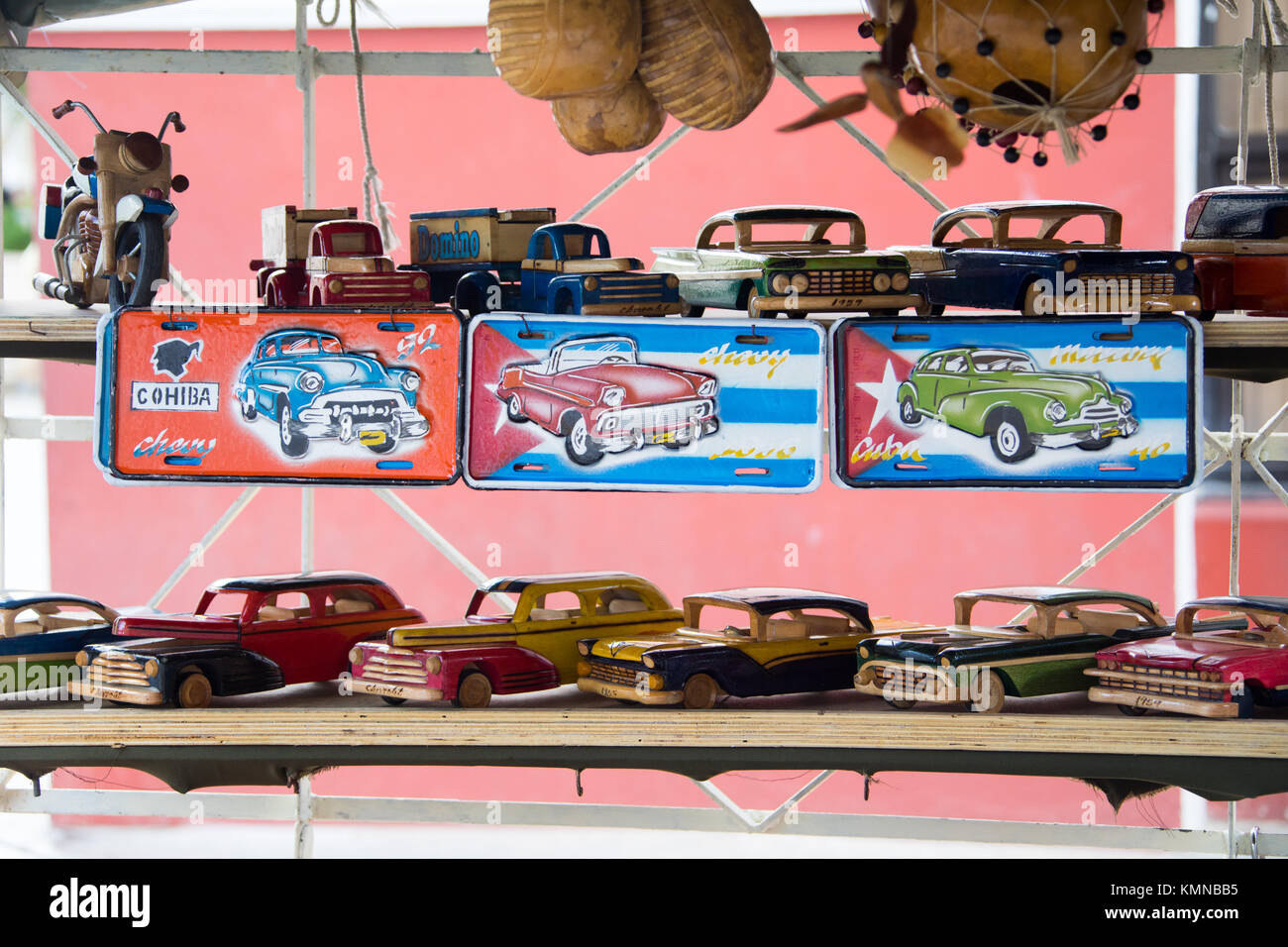 Cuban souvenir license plates hi-res stock photography and images - Alamy