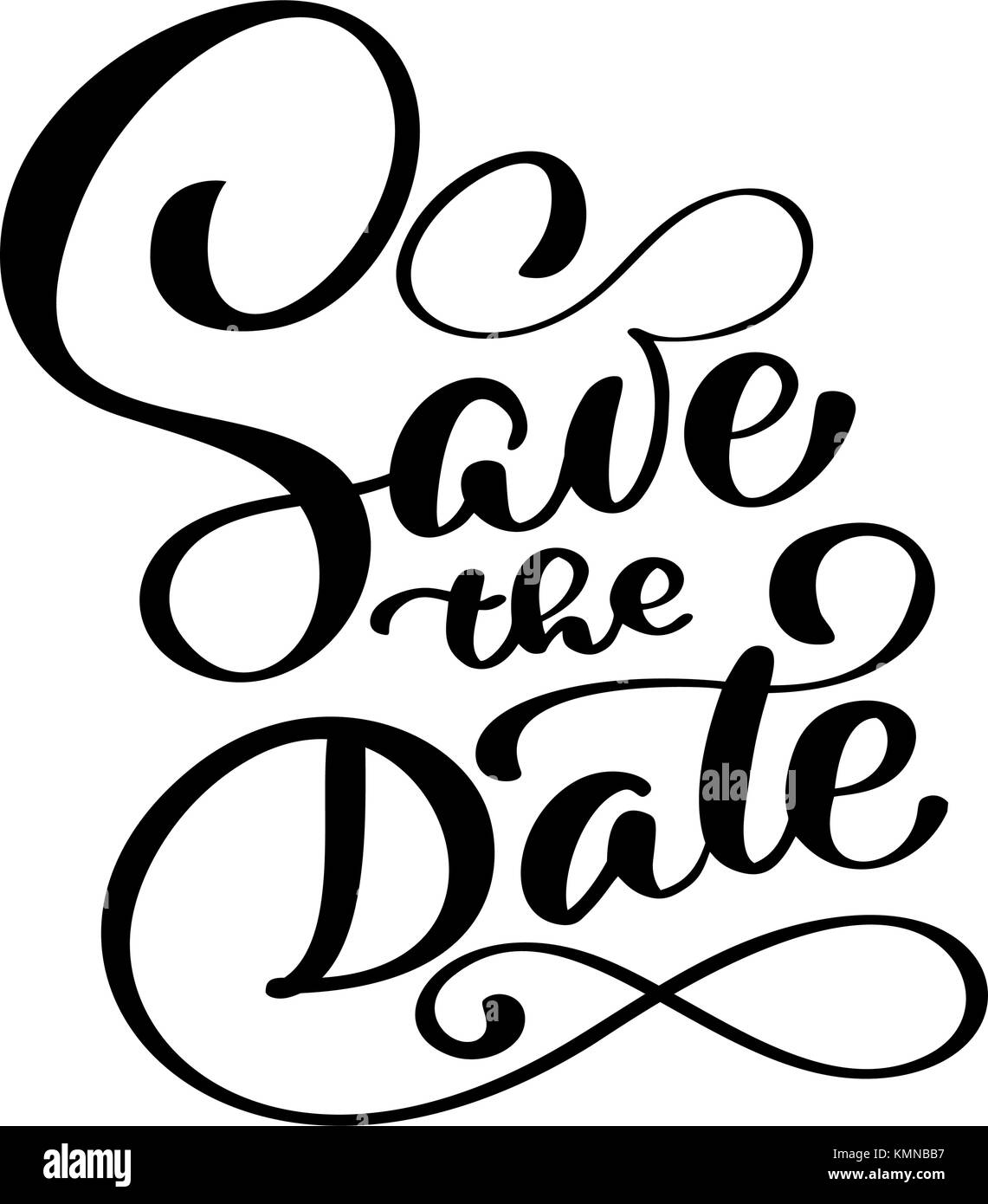 Save the date text calligraphy vector lettering for wedding or love card, Calligraphic mug ...