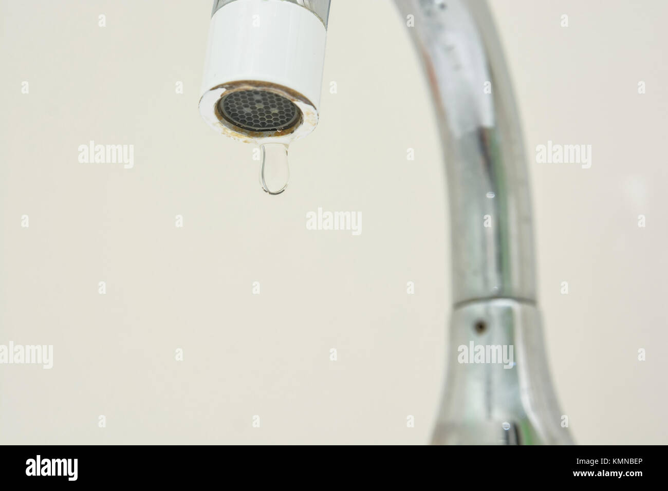 Modern bathroom with chrome tap Stock Photo - Alamy