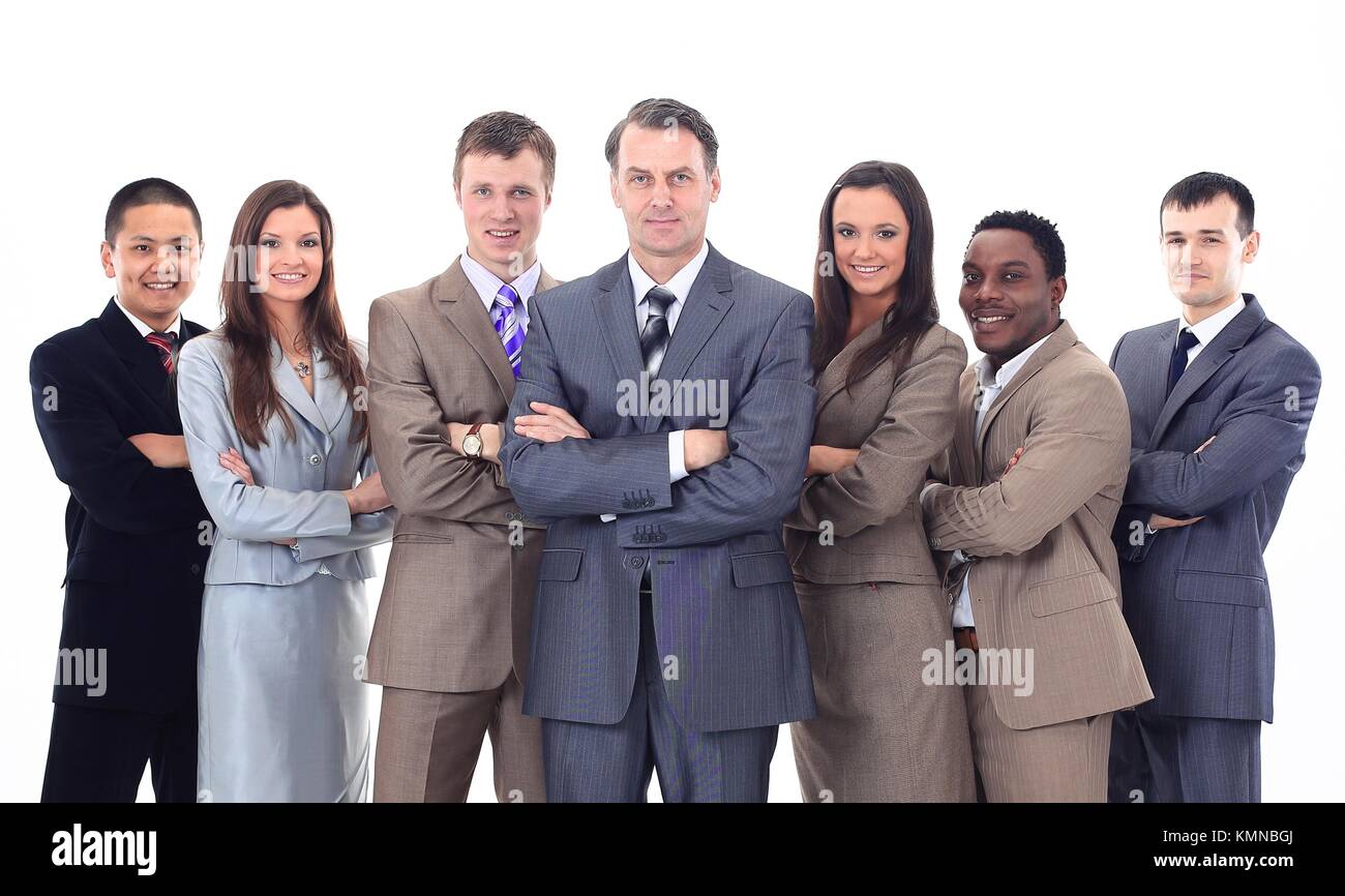 businessman and professional multinational business team Stock Photo ...