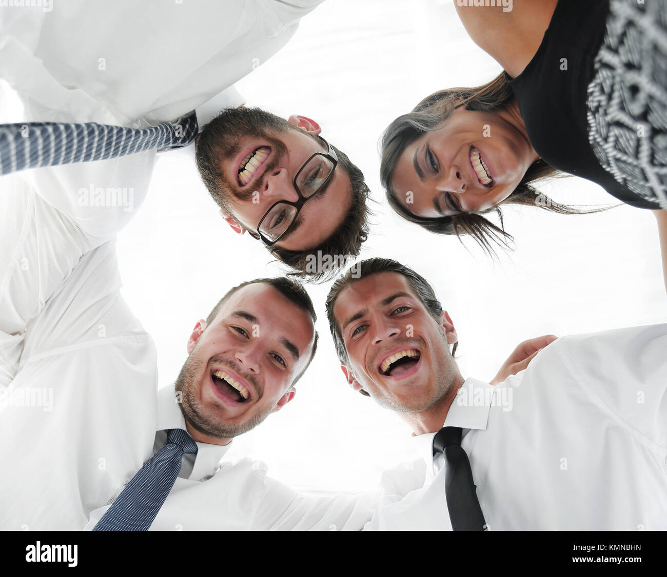 closeup.bottom view.successful business people Stock Photo - Alamy