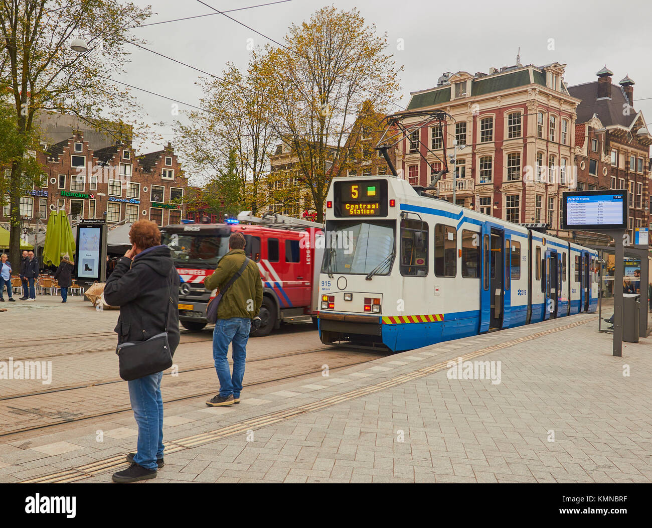 Public tram in amsterdam hi-res stock photography and images - Alamy