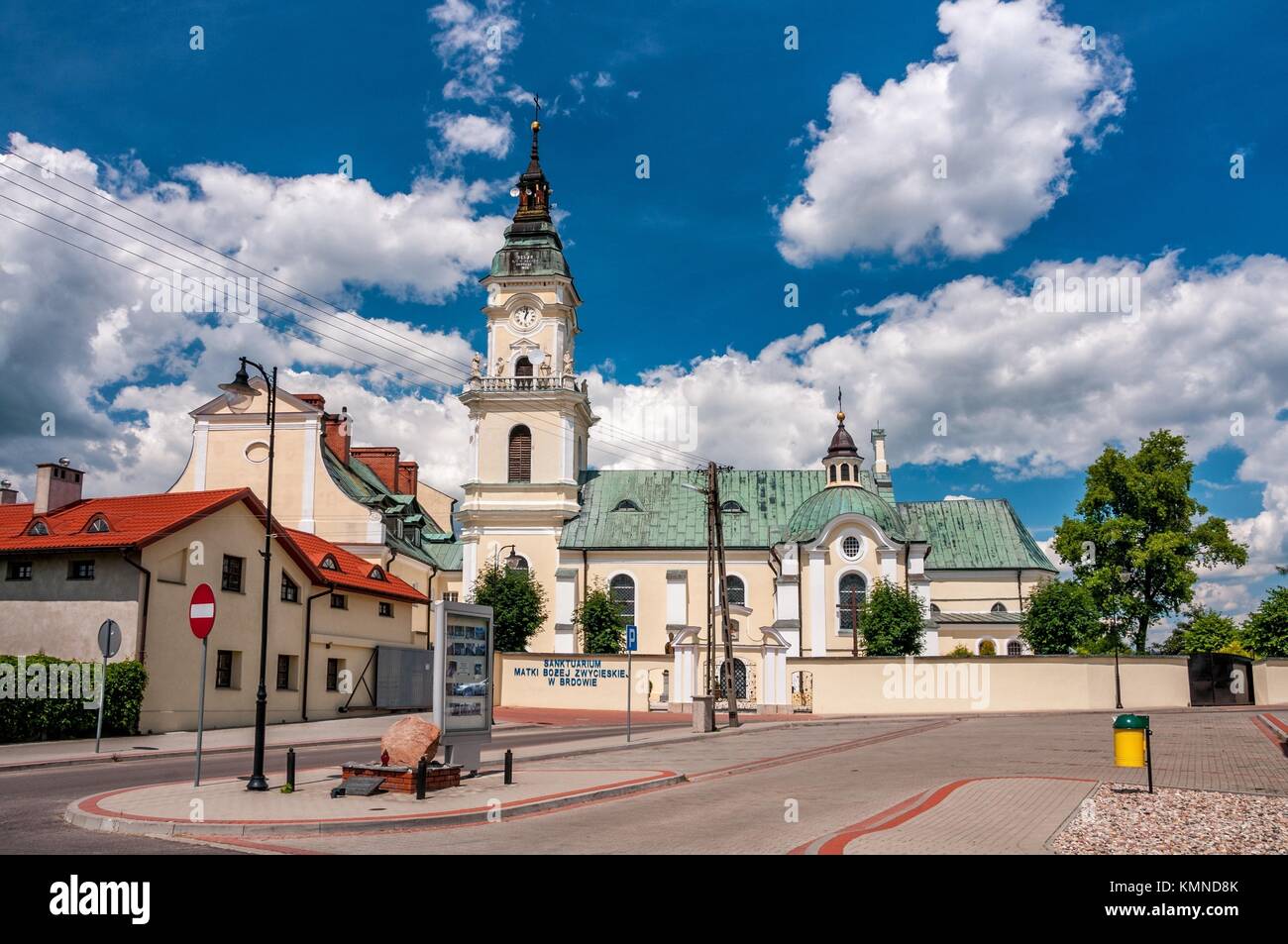 Brdow, big village in central Poland. The Sanctuary of Victoriaus Our ...