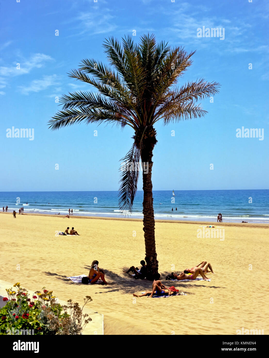 8723. Beach view, Agadir, Morocco Stock Photo - Alamy