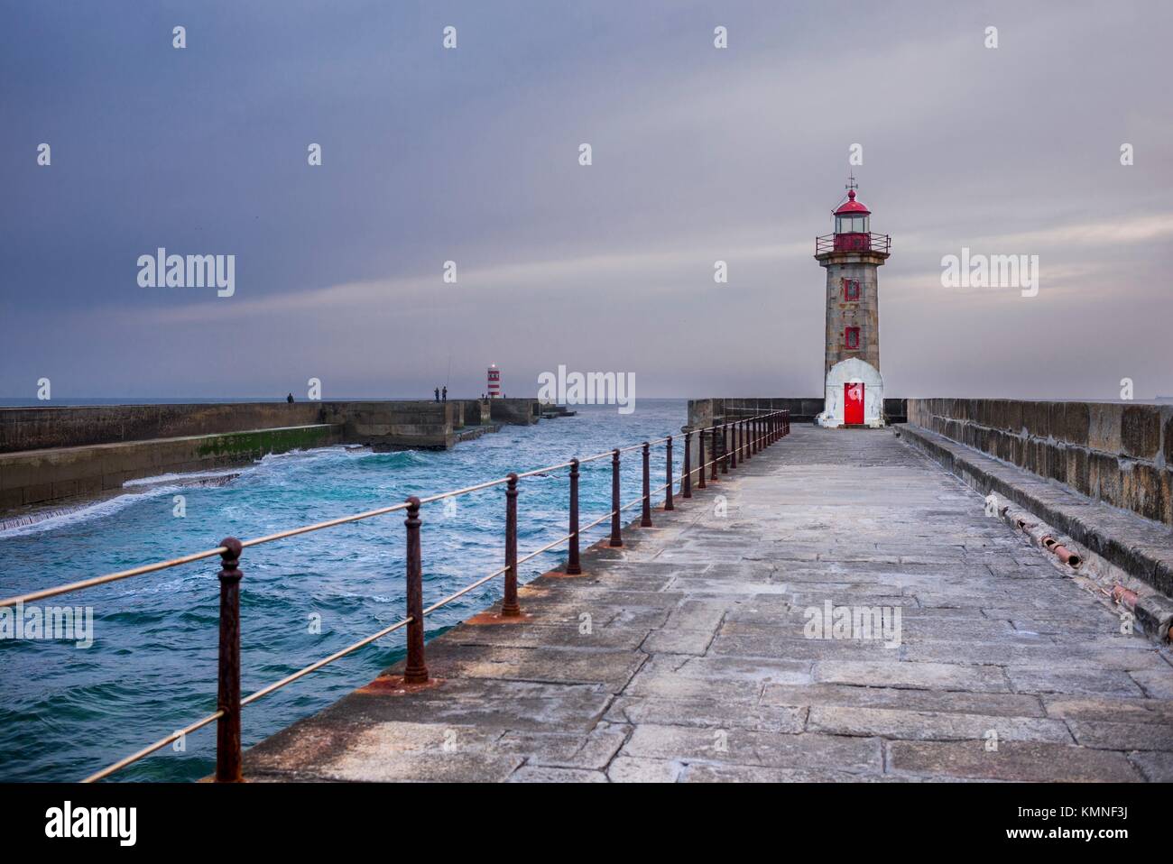 Porto lighthouse hi-res stock photography and images - Alamy