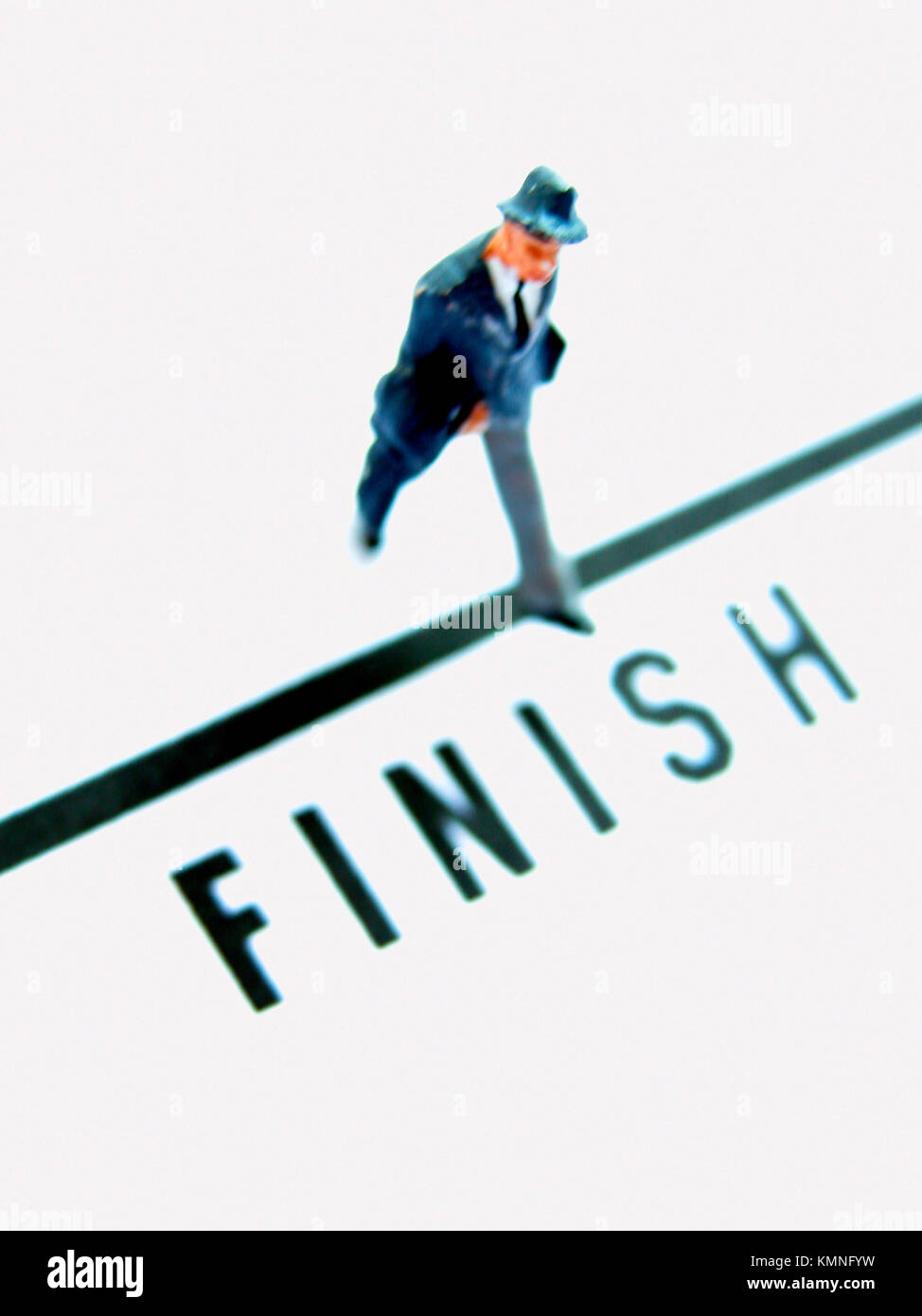 Arrival at the finish hi-res stock photography and images - Alamy