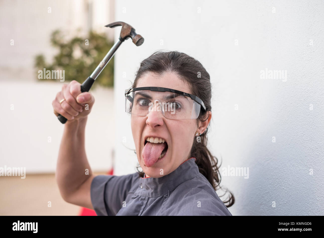 Hammer Attack High Resolution Stock Photography and Images - Alamy