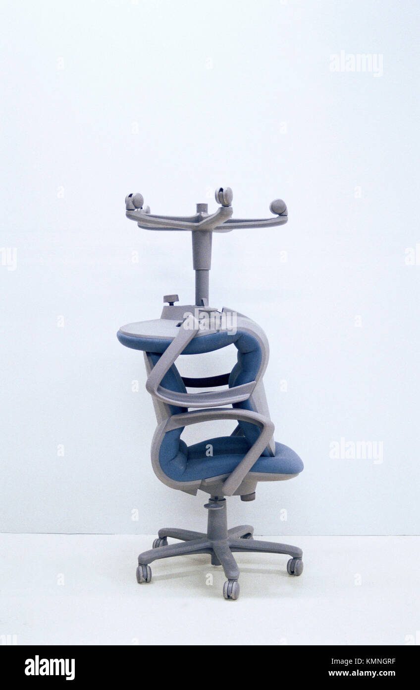 Stack of two office chairs Stock Photo - Alamy