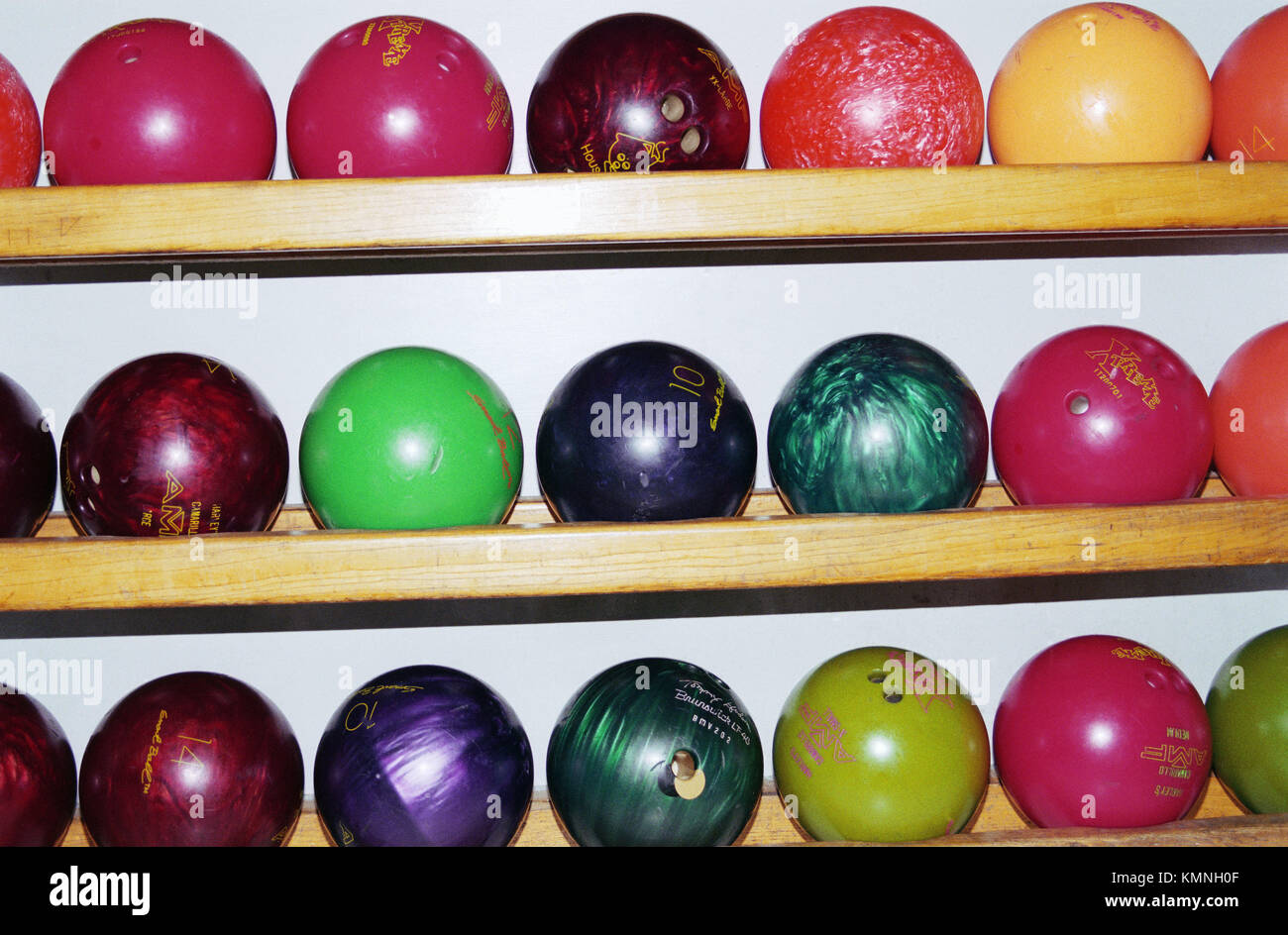 Bowling ball rack hi-res stock photography and images - Alamy