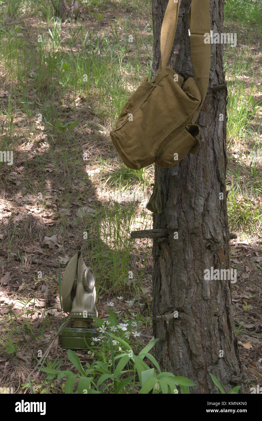 Gas mask backpack hi-res stock photography and images - Alamy
