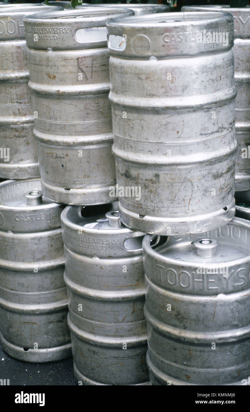 Kegs piled up hi-res stock photography and images - Alamy