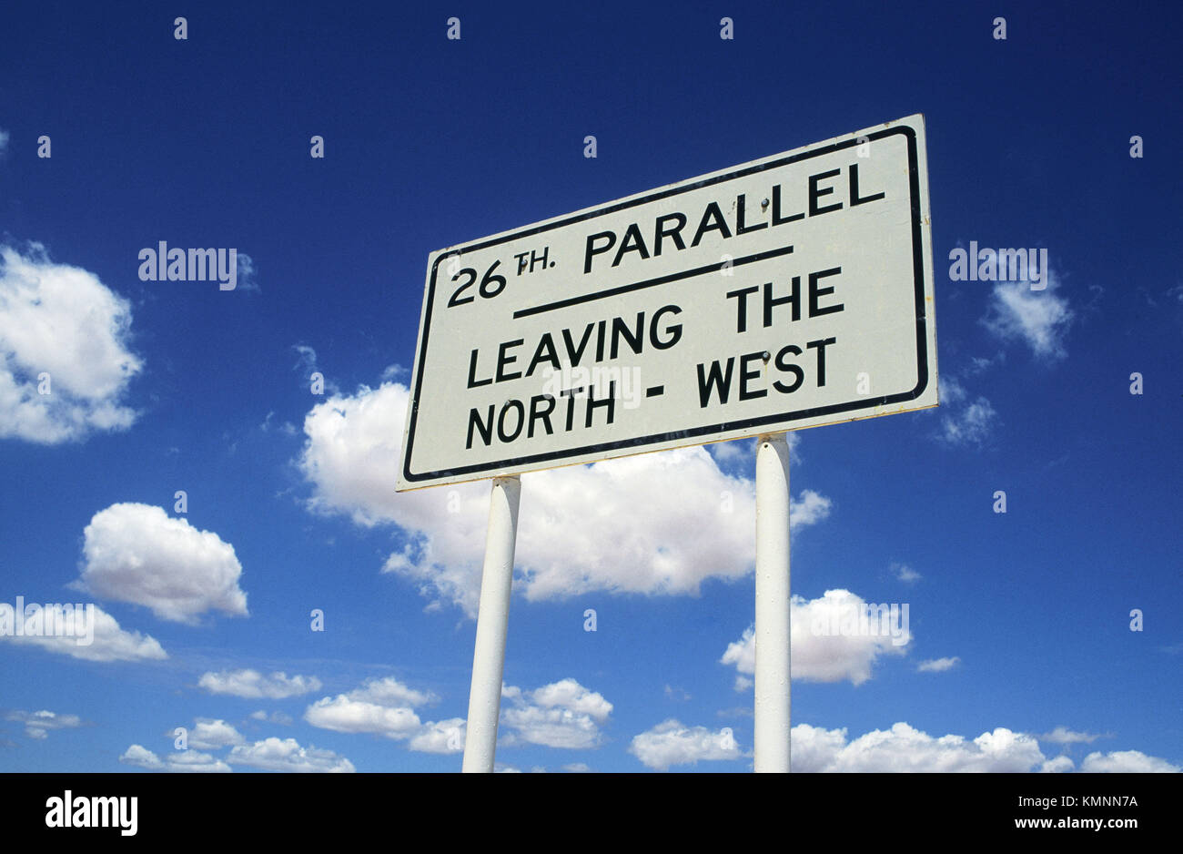 The 26th Parallel. Outback. Australia Stock Photo - Alamy