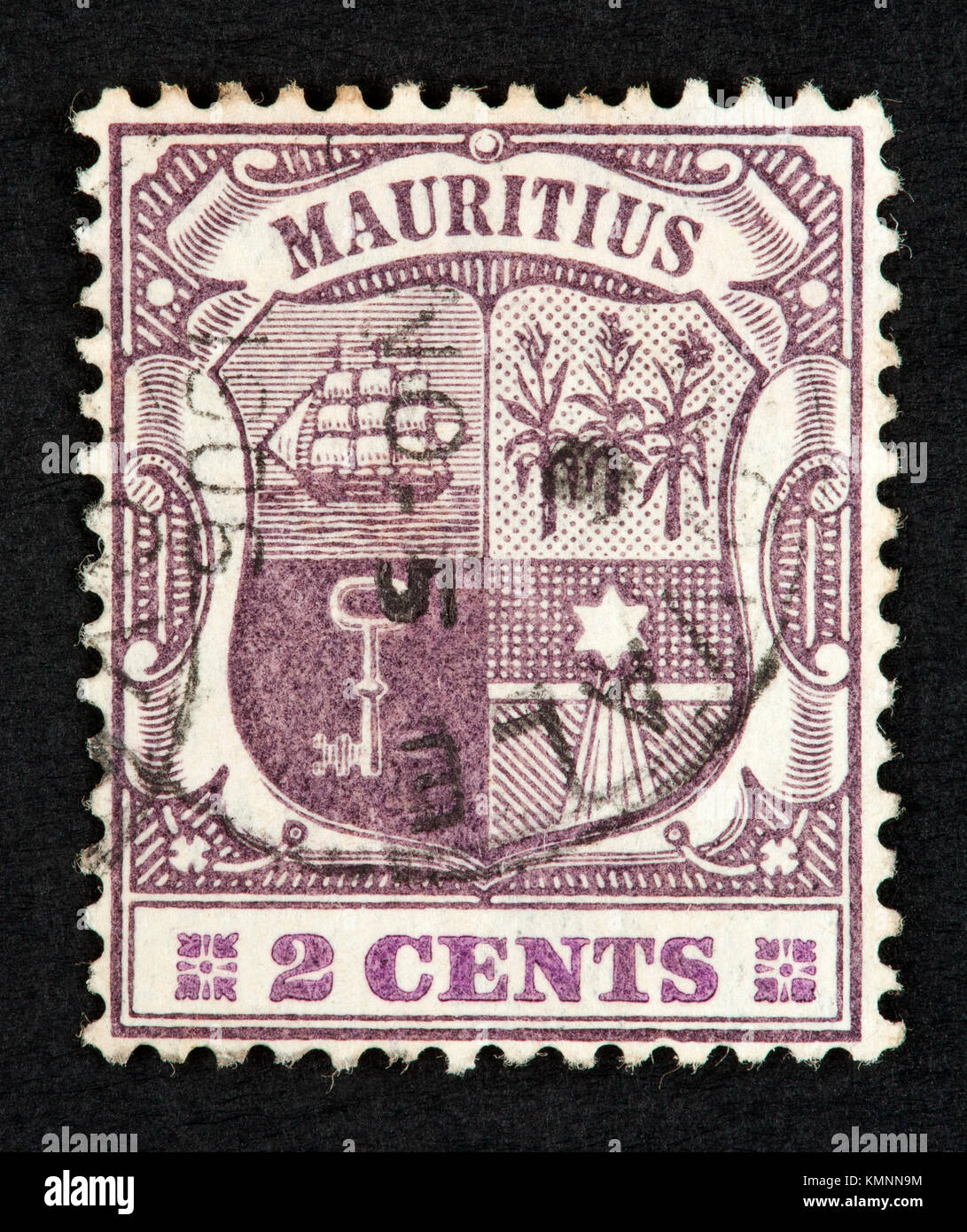 Mauritian postage stamp Stock Photo - Alamy