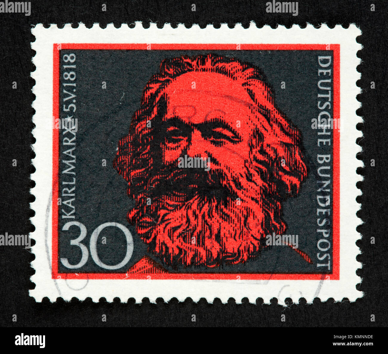 German postage stamp Stock Photo - Alamy
