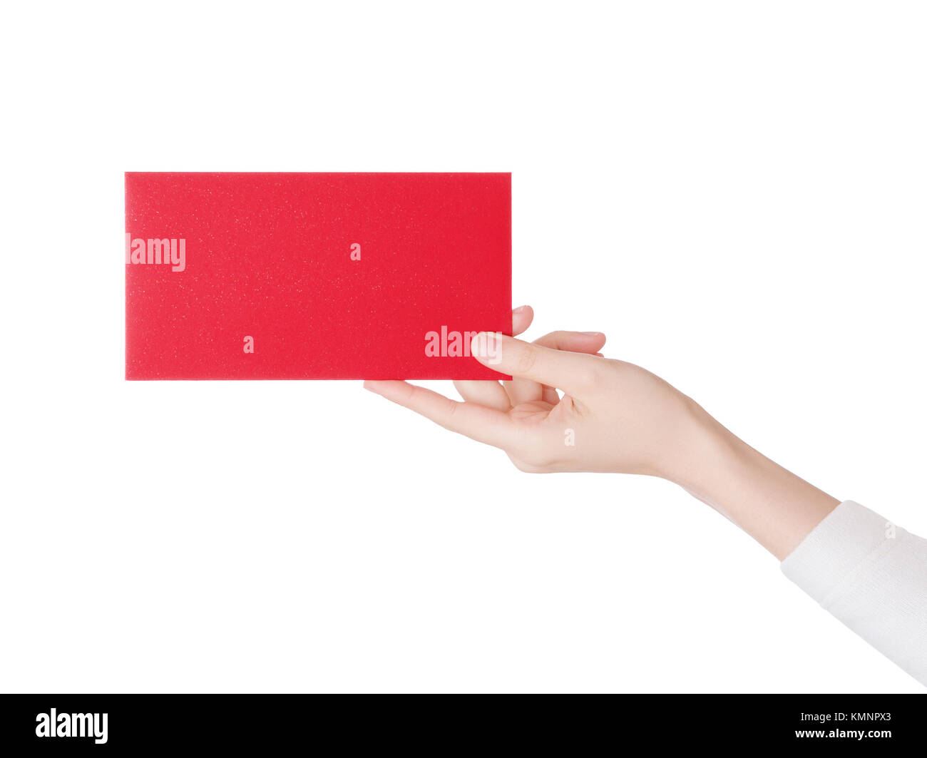 hand hold red envelope Stock Photo - Alamy