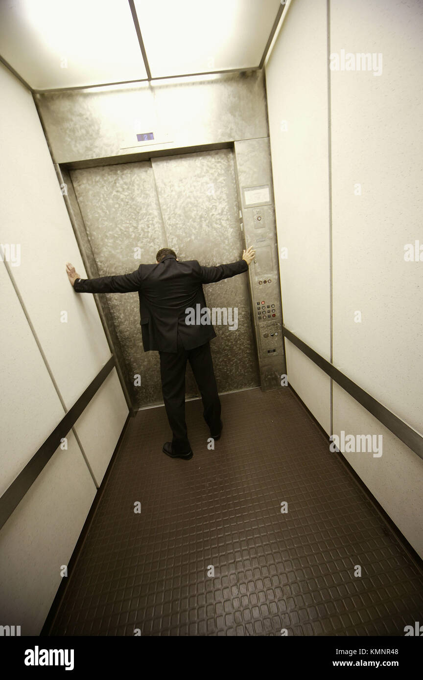 Inside back elevator hi-res stock photography and images - Alamy