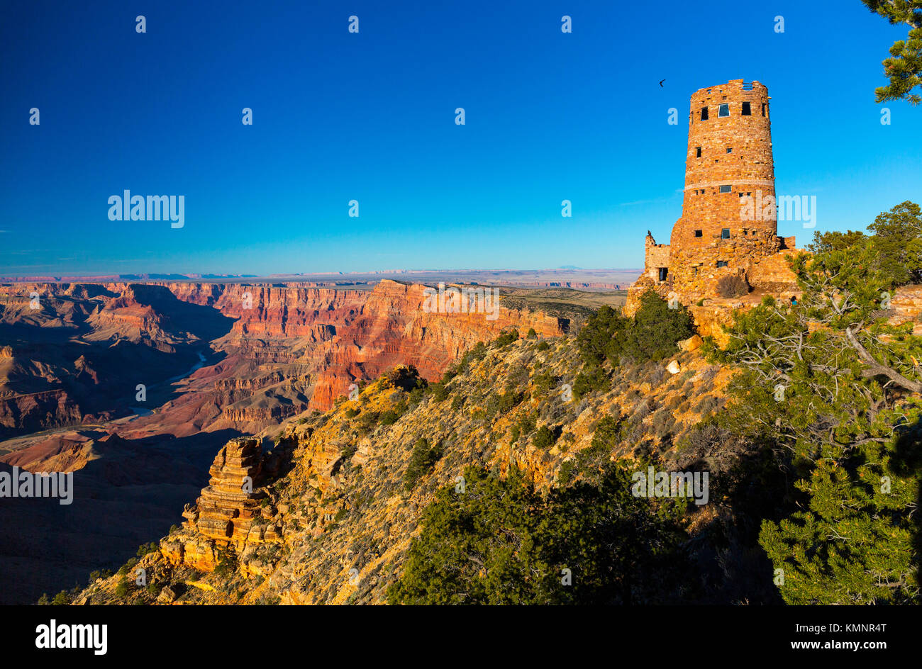 Desert View Watchtower or Indian Watchtower at Desert View, Grand ...