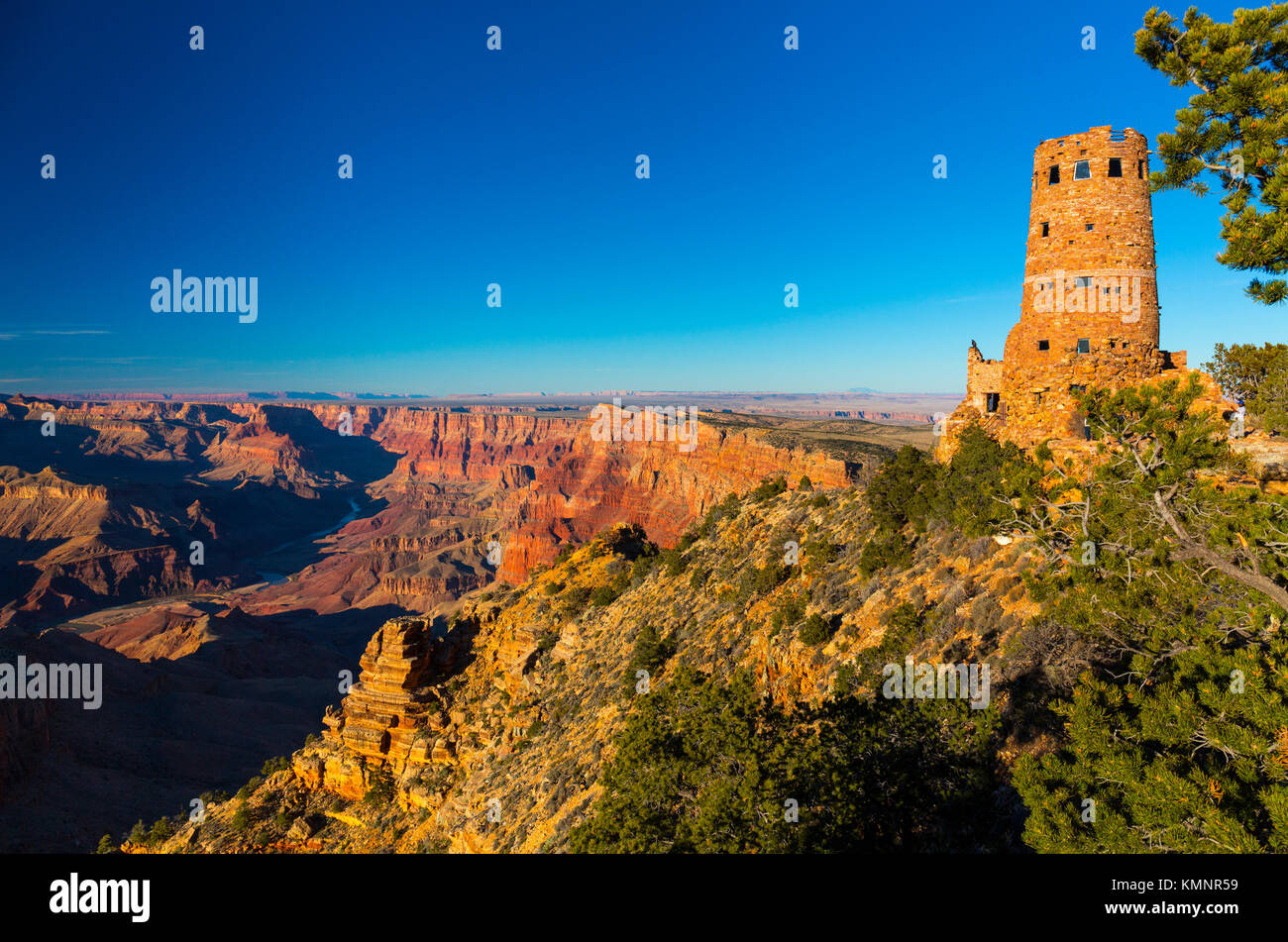 Desert View Watchtower or Indian Watchtower at Desert View, Grand ...