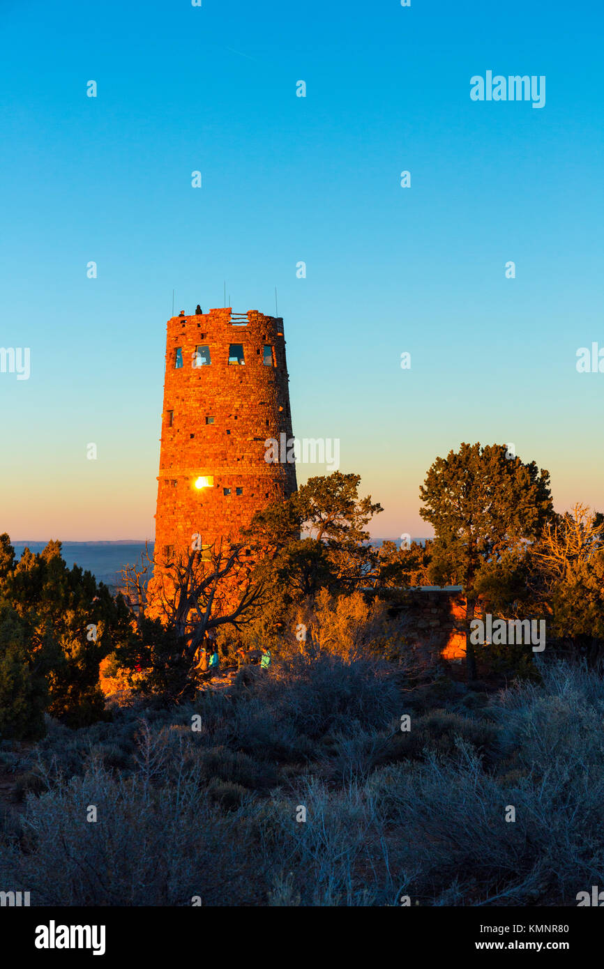 Desert View Watchtower or Indian Watchtower at Desert View, Grand ...