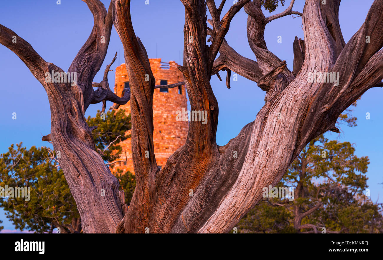 Desert View Watchtower or Indian Watchtower at Desert View, Grand ...
