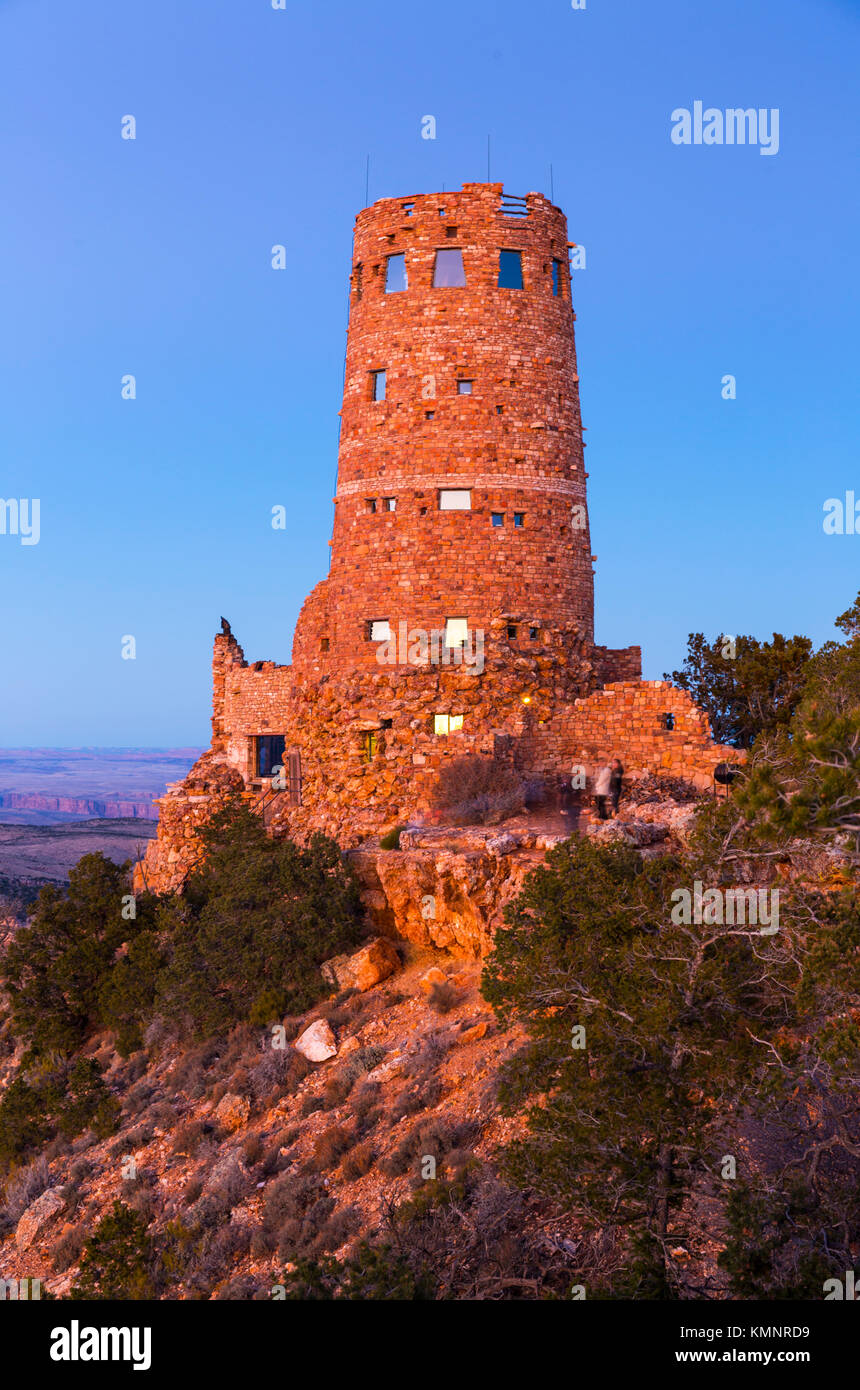 Desert View Watchtower or Indian Watchtower at Desert View, Grand ...