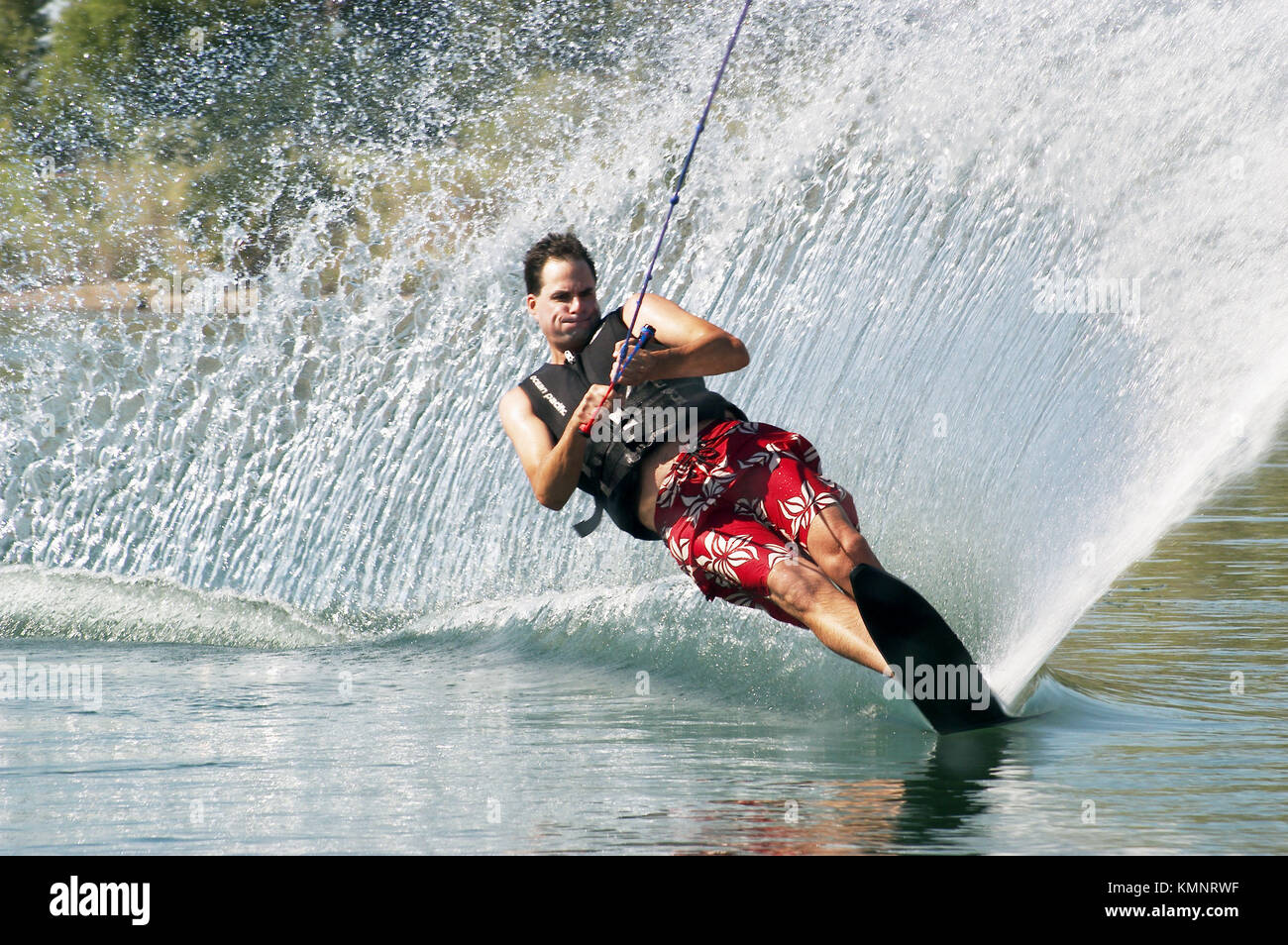 Old person water skiing hi-res stock photography and images - Alamy