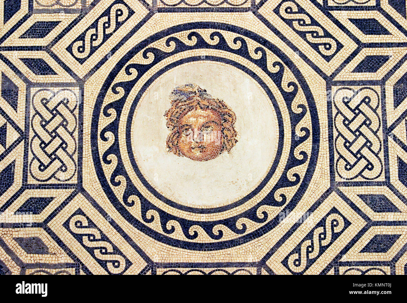 Roman mosaic medusa hi-res stock photography and images - Alamy