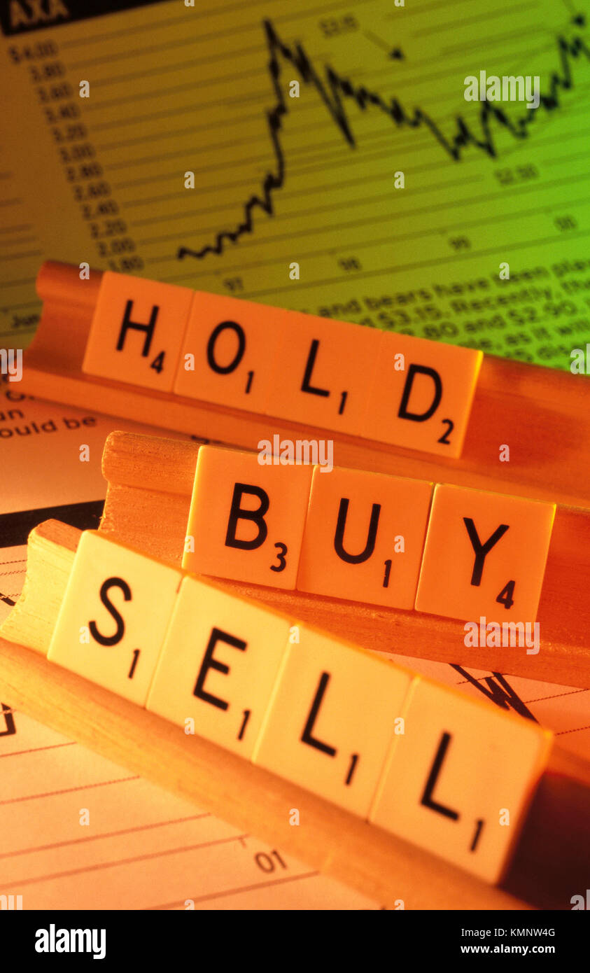 Scrabble pieces and stock page Stock Photo - Alamy