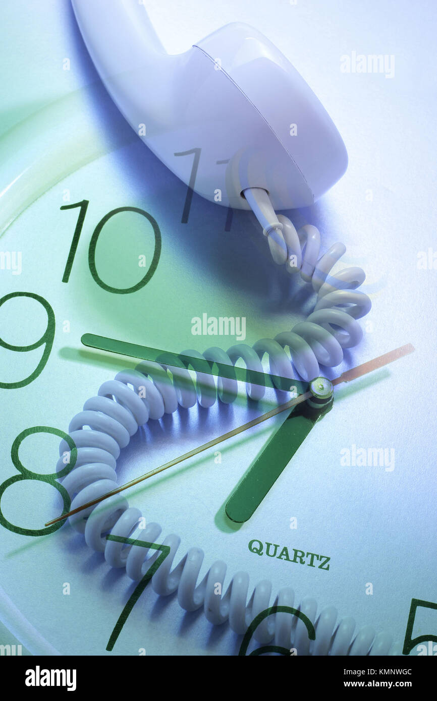 Telephone Clock High Resolution Stock Photography and Images - Alamy
