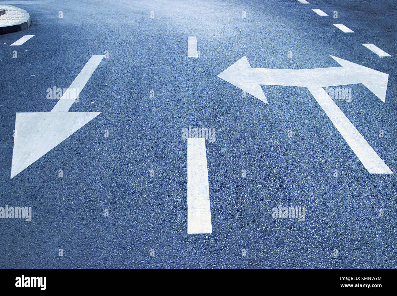 Painted the road hi-res stock photography and images - Alamy