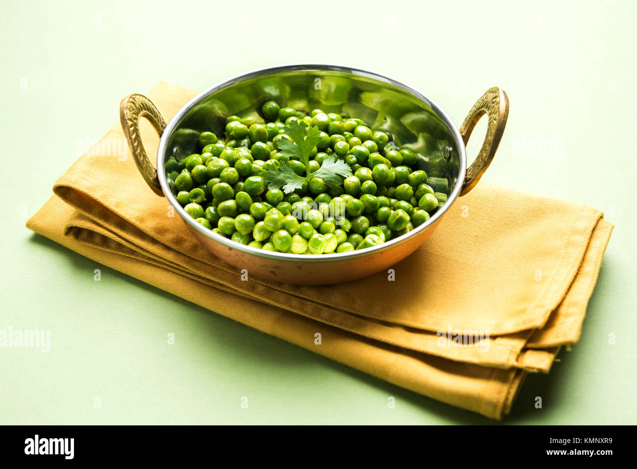 Spicy fried Green Peas pod or chatpata matar falli Stock Photo - Alamy