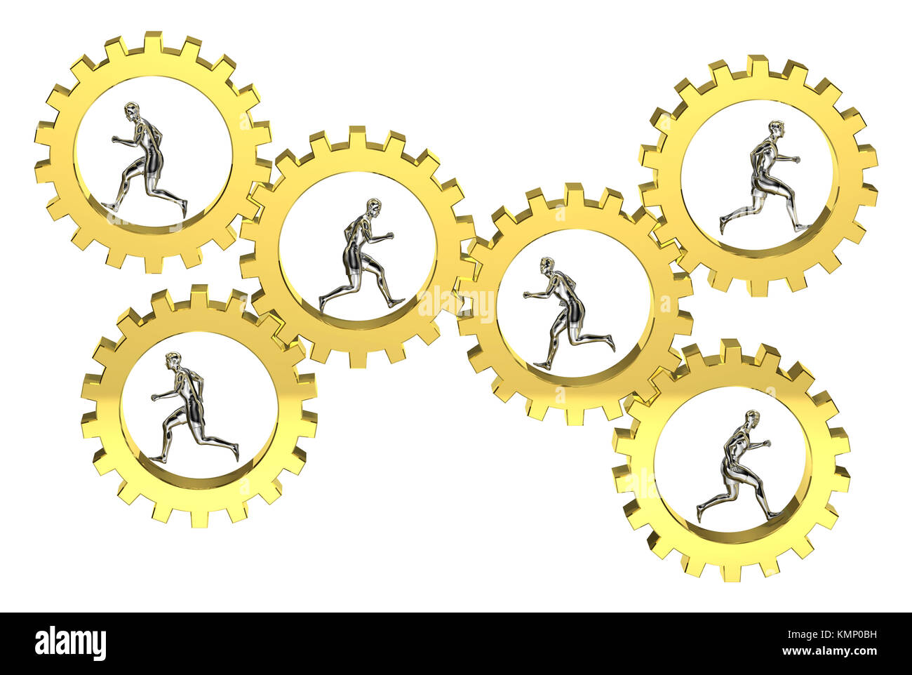 3D gear model Stock Photo - Alamy