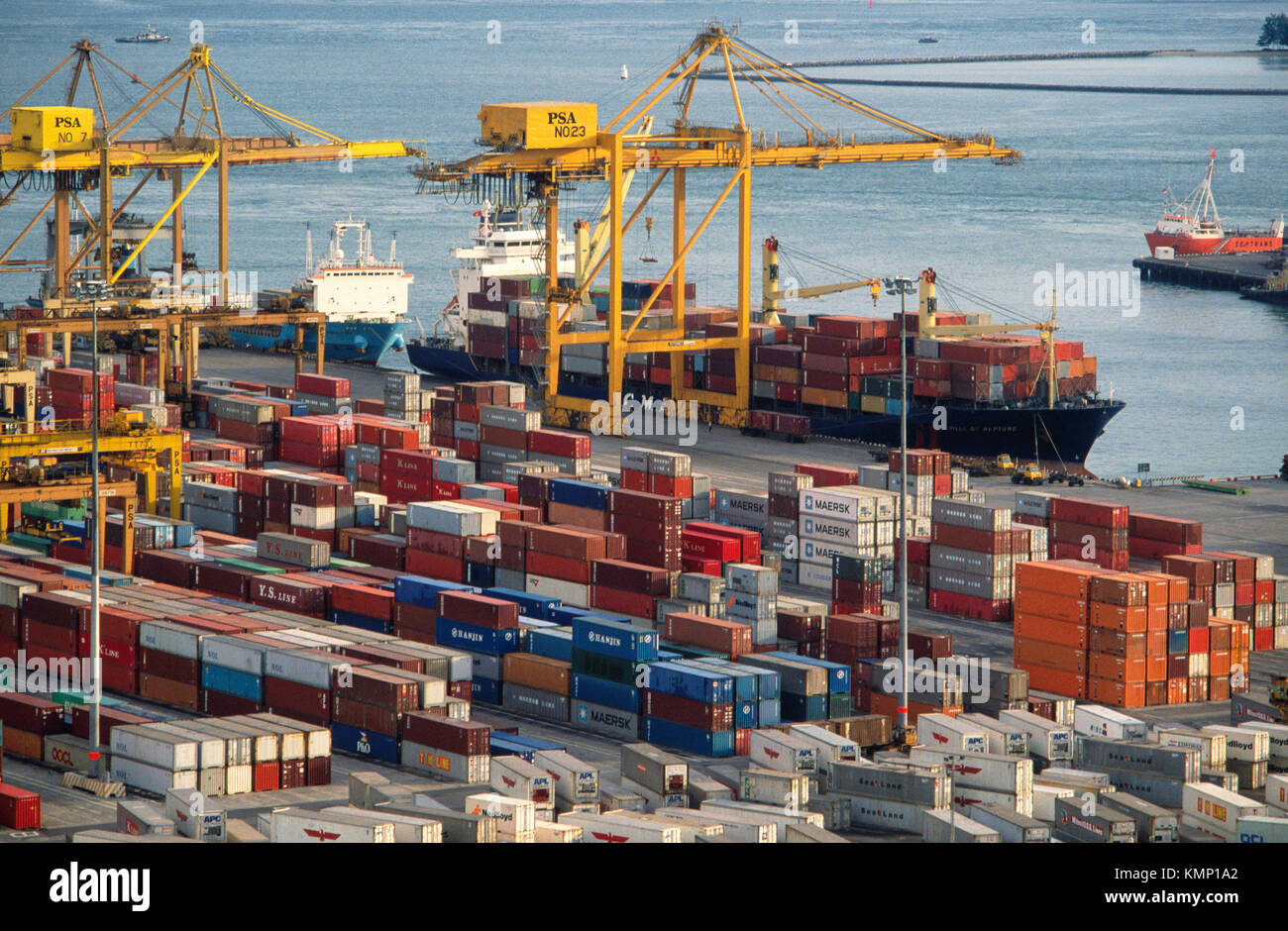 Container cargo port hi-res stock photography and images - Alamy