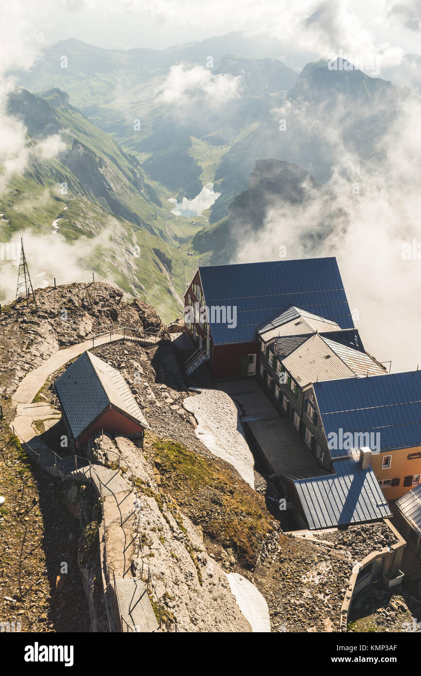 breathtaking view in the mountains of Switzerland Stock Photo - Alamy
