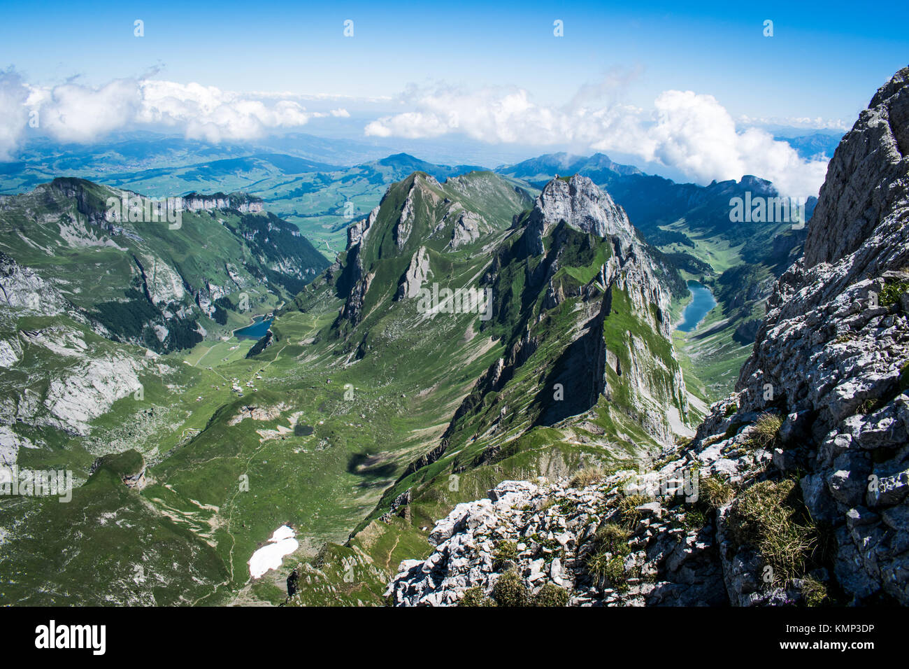 great view in the Swissalps Stock Photo - Alamy