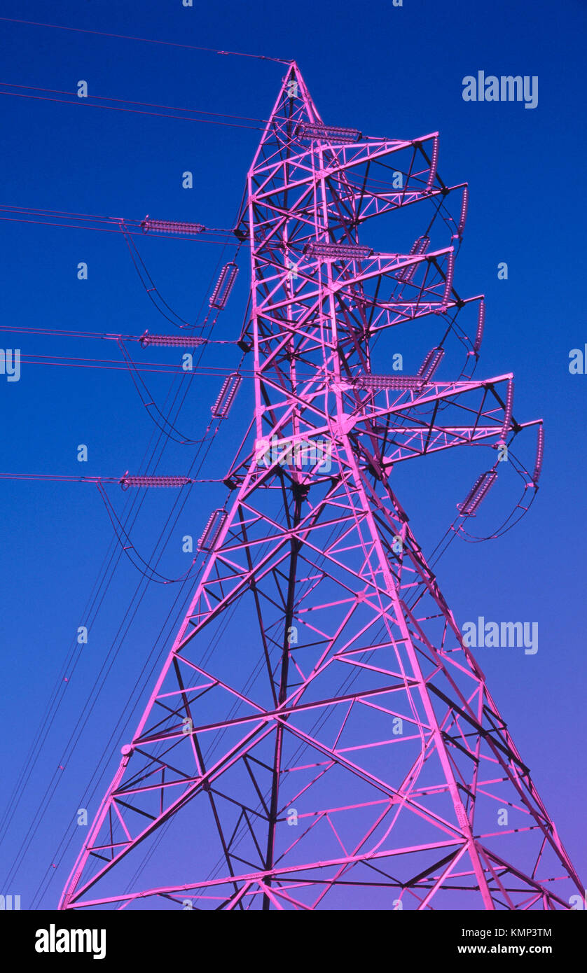 Pylon portrait view hi-res stock photography and images - Alamy