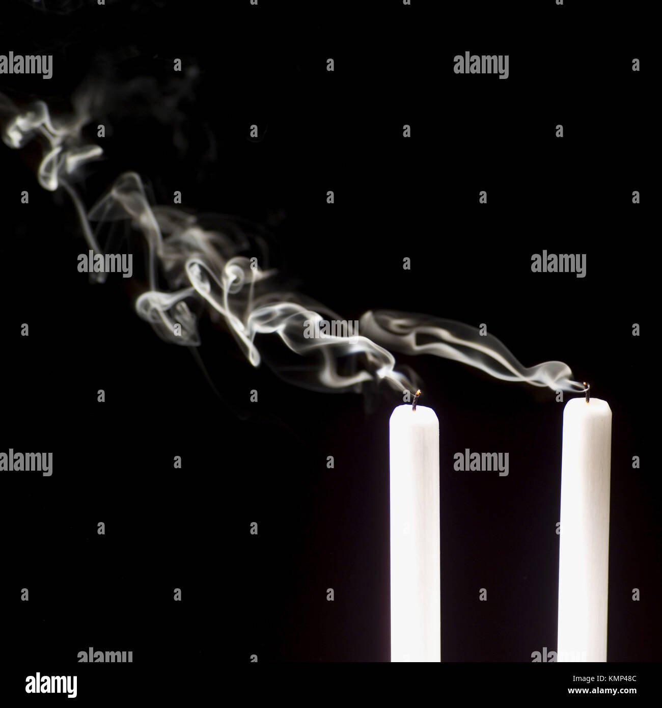 Smoking candle hi-res stock photography and images - Alamy