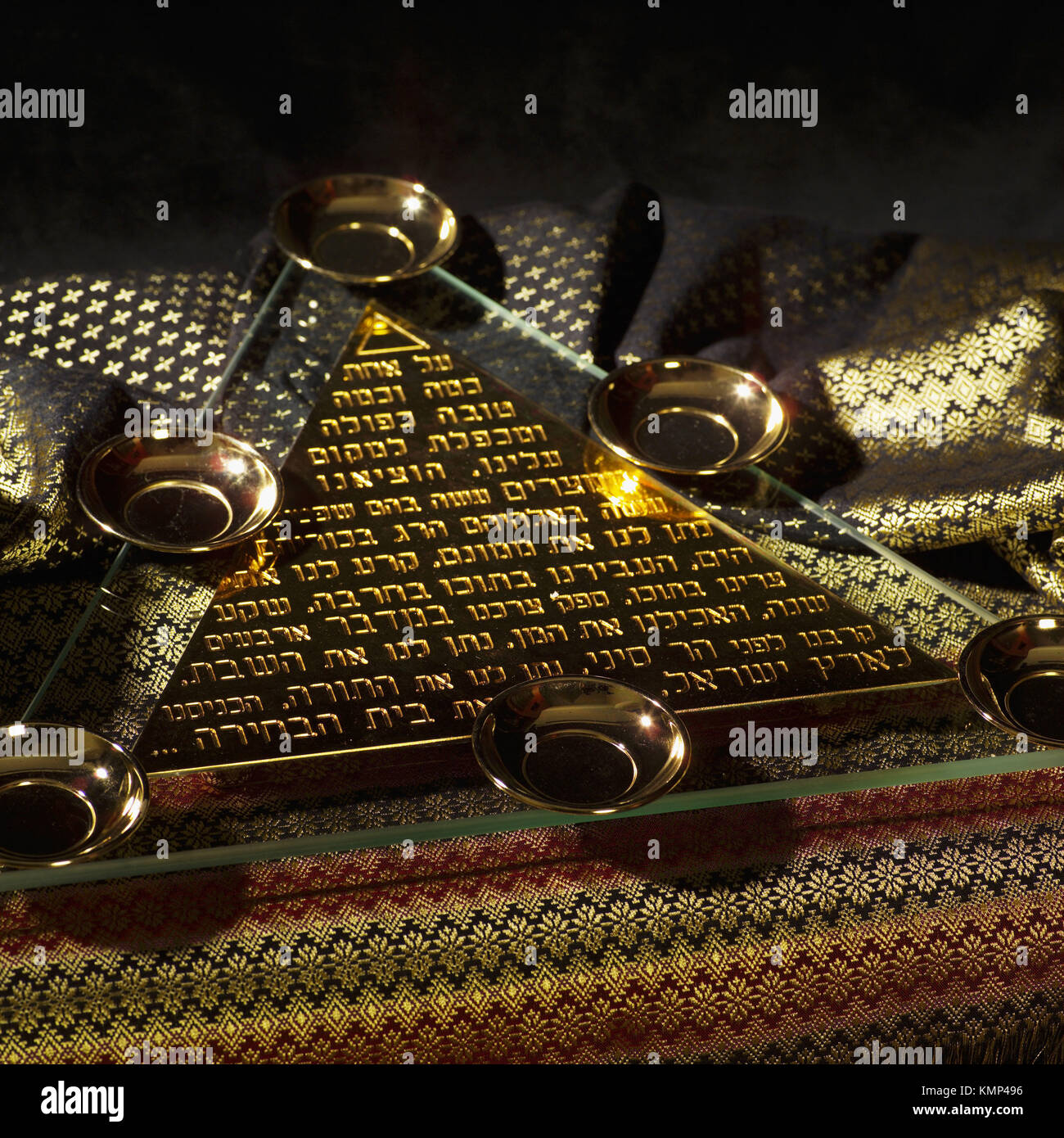 Symbols of Judaism Stock Photo - Alamy
