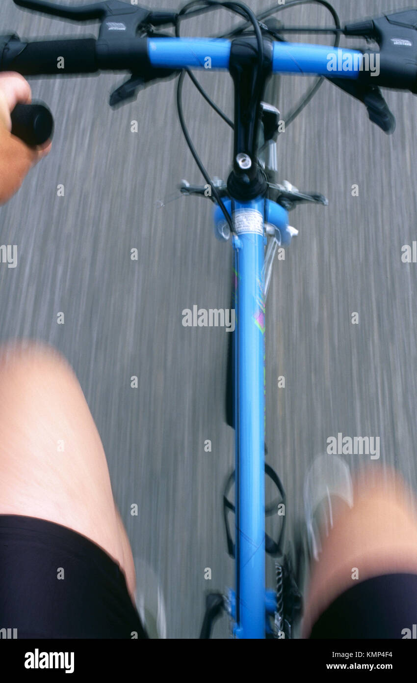 Biker motion hi-res stock photography and images - Alamy