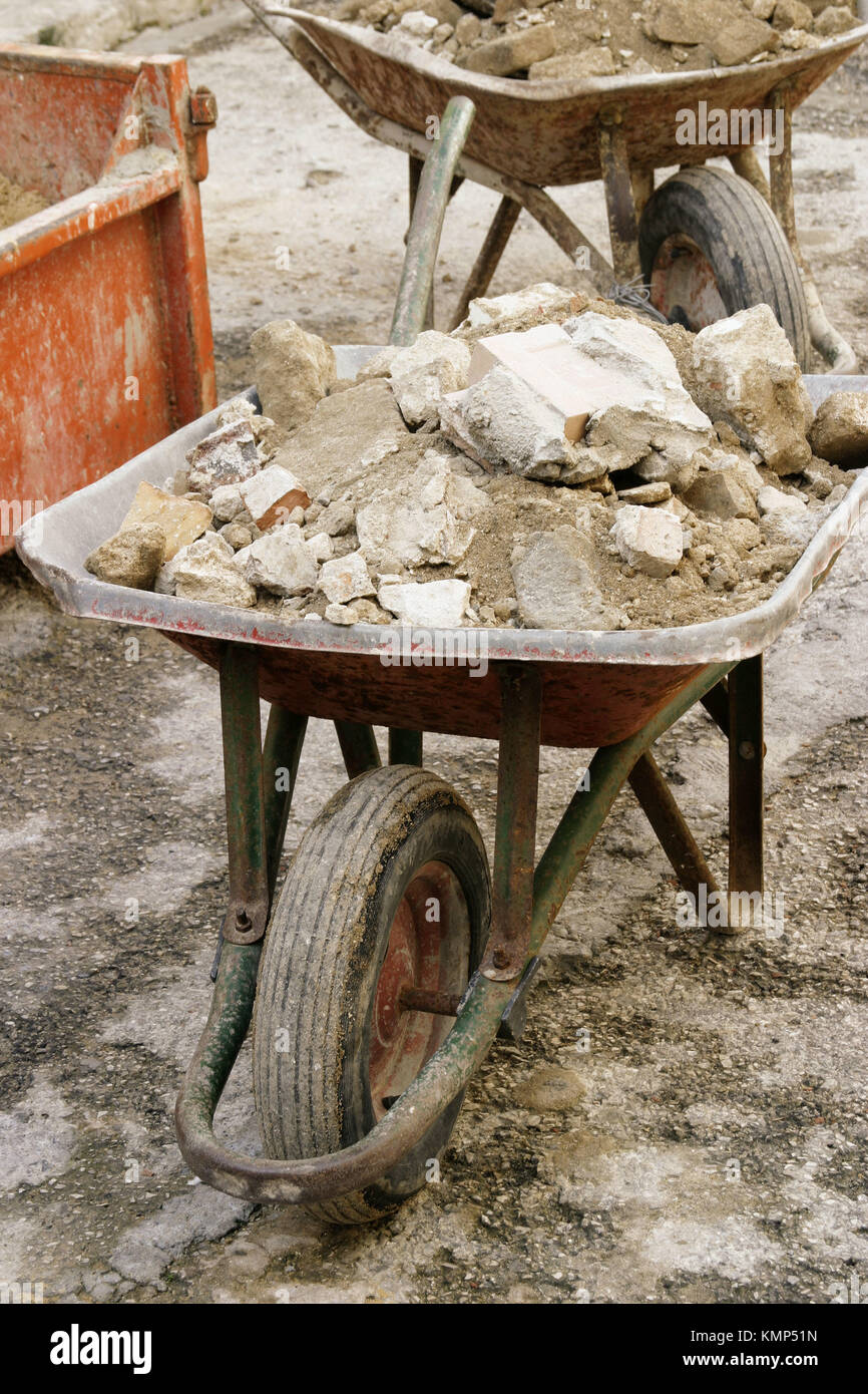 Transport Wheelbarrow Stock Photos & Transport Wheelbarrow Stock Images ...