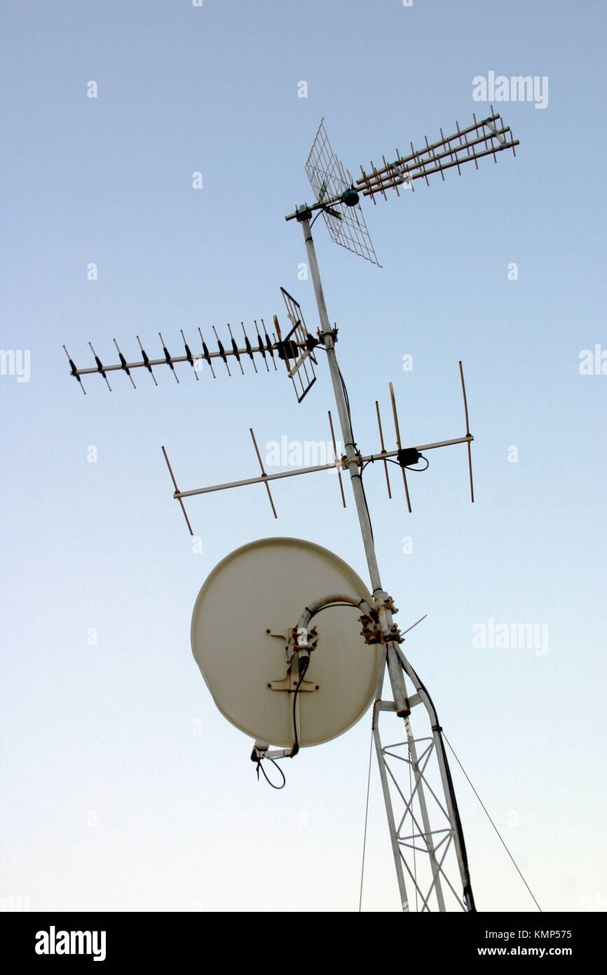 Television dish aerial hi-res stock photography and images - Alamy