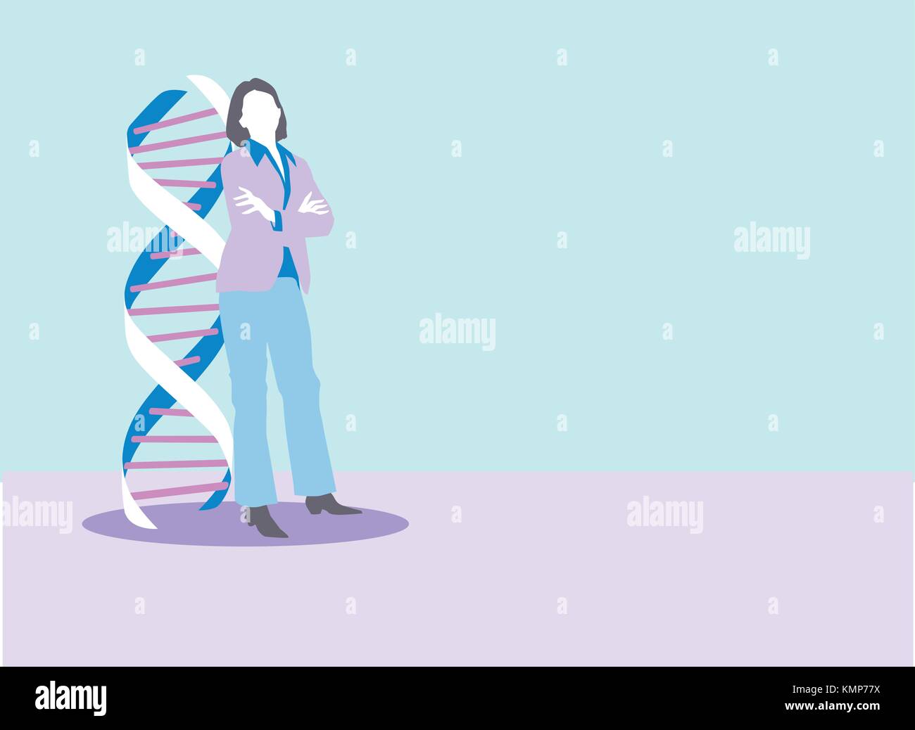 Double helix vector vectors hi-res stock photography and images - Alamy