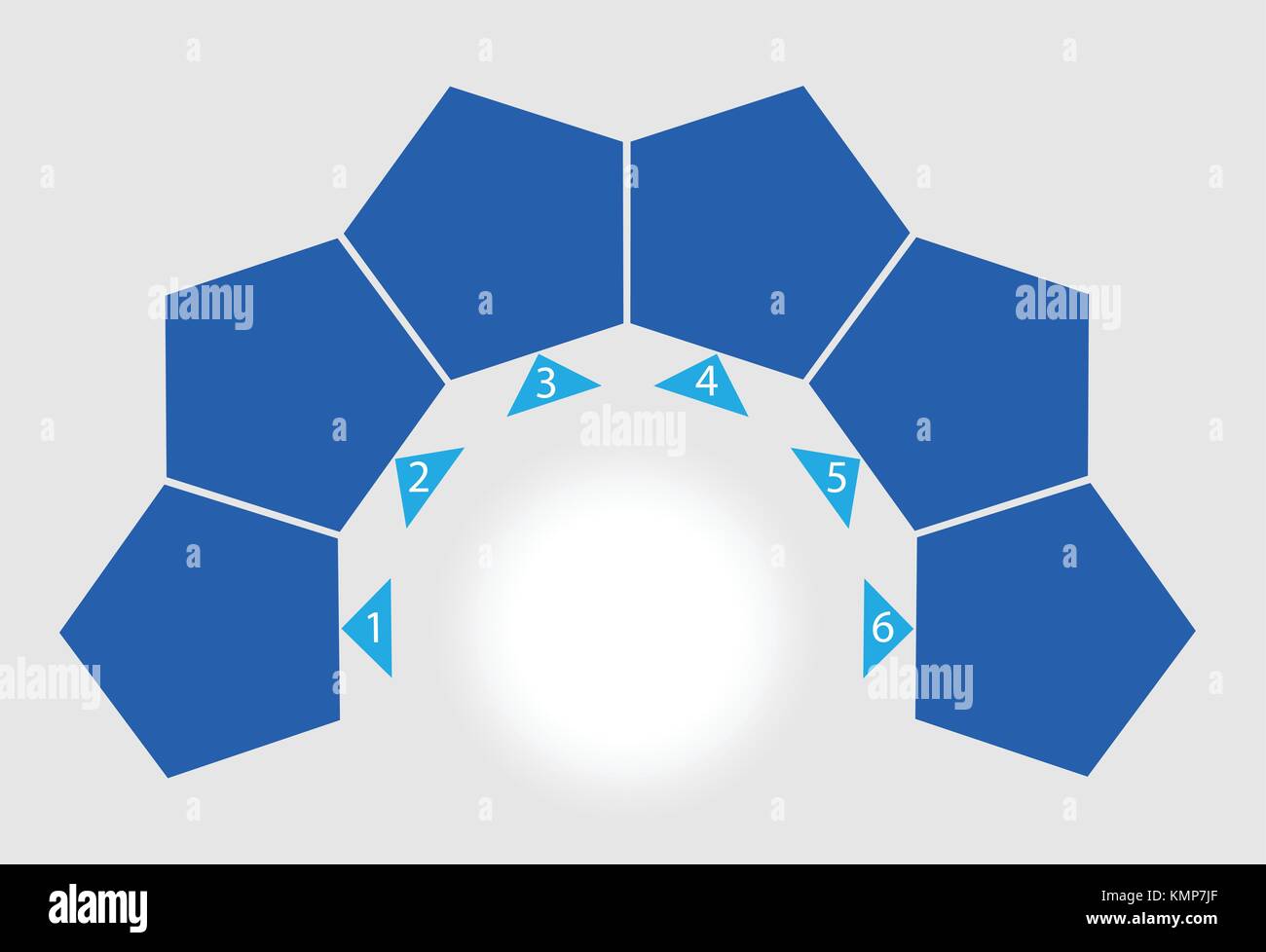 Six items Stock Vector Images - Alamy