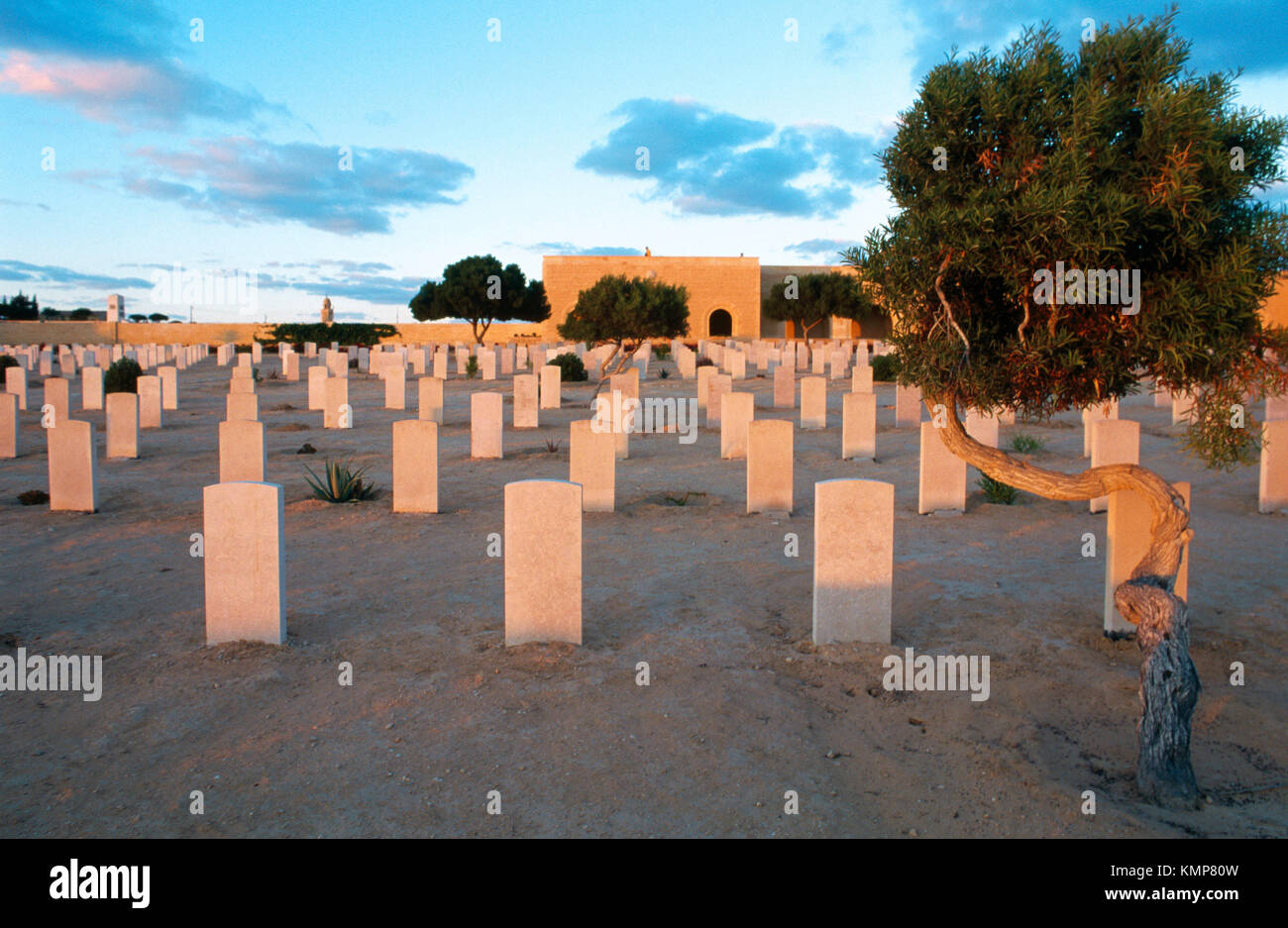 Cemetery. Marsah Matrouh. Egypt Stock Photo - Alamy