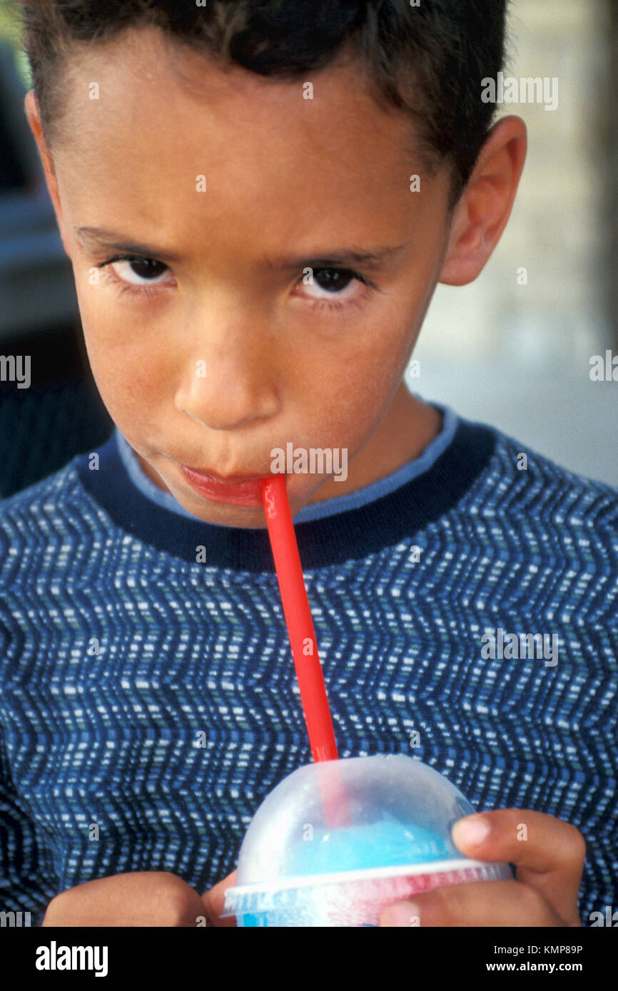 Male drinking milkshake hi-res stock photography and images - Alamy