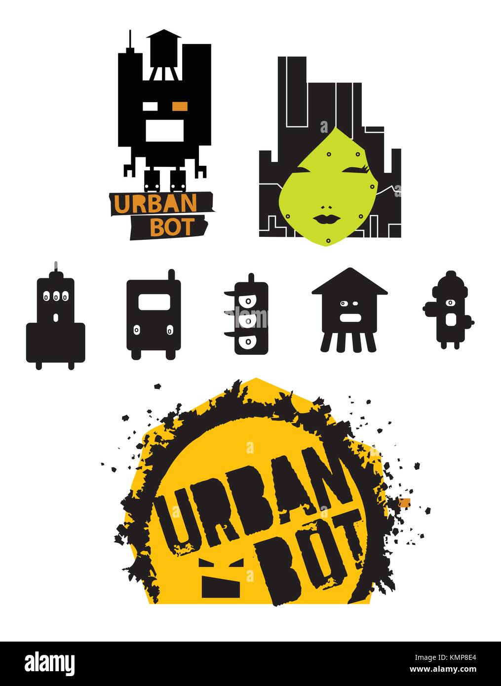 Bots vector vectors hi-res stock photography and images - Alamy